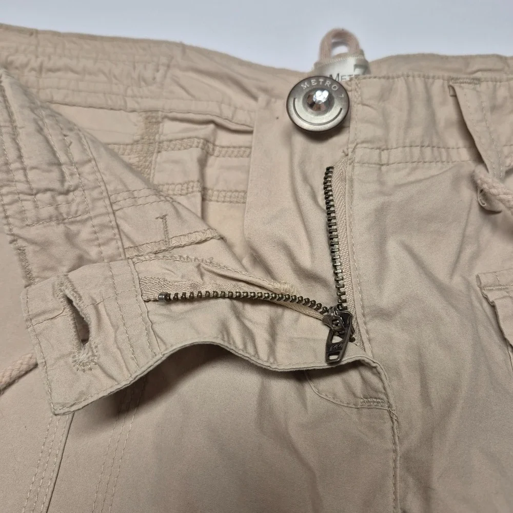 Metro7 | Pants & Jumpsuits | Metro 7 Womens Size 4 Capri Pants Zip ...